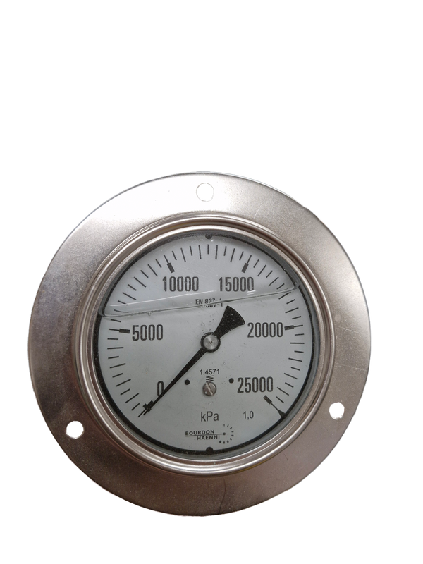 MEX 5 100mm Rear Entry Pressure Gauge - GTS Gauges