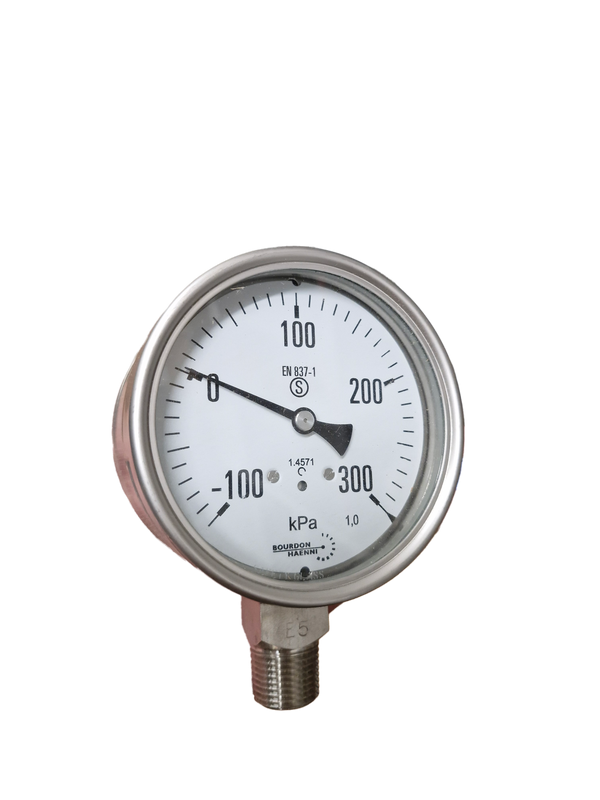 Pressure Gauge Blowout Back 100mm - GTS Gauges