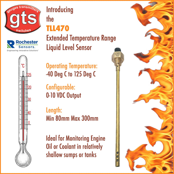 TLL470 Liquid Level Sensor - GTS Gauges